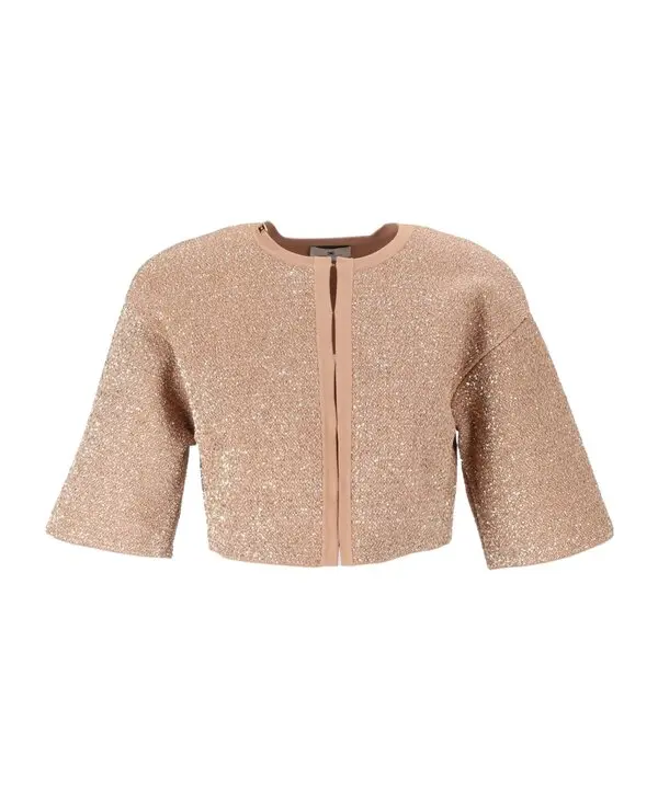 Elisabetta Franchi Sequin Knit Top