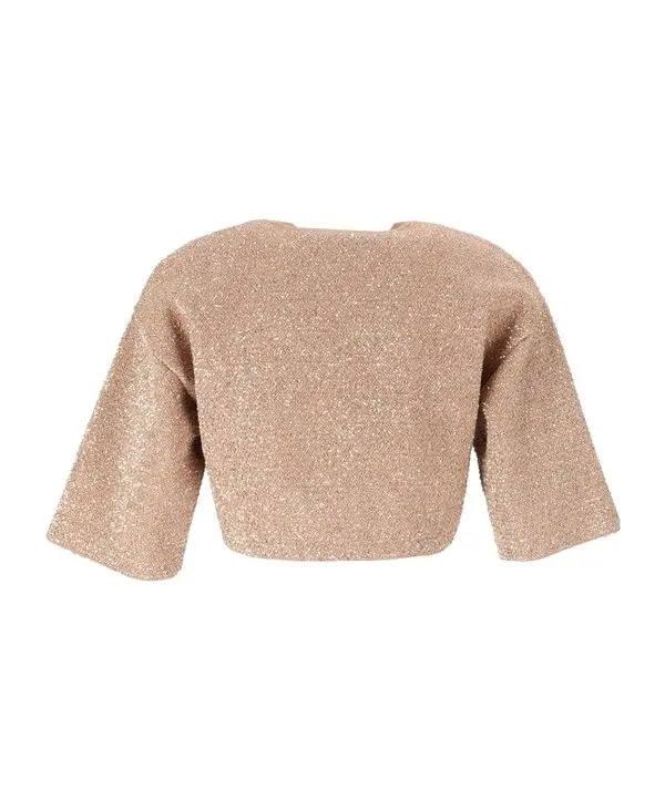 Elisabetta Franchi Sequin Knit Top