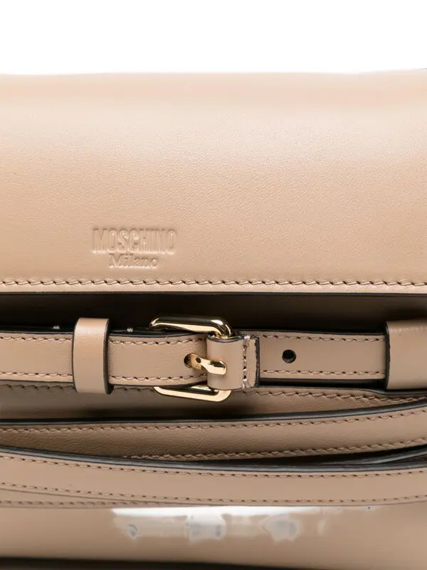 Moschino Tie Me Belt-detail Shoulder Bag