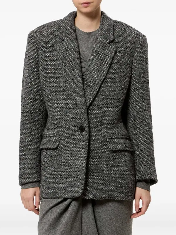 Isabel Marant Étoile Mélange Single-breasted Blazer
