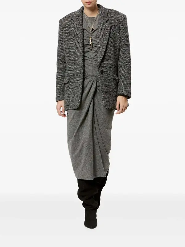 Isabel Marant Étoile Mélange Single-breasted Blazer