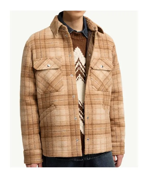 Moncler Nyvalin 3-in-1 Hooded Flannel Down Jacket