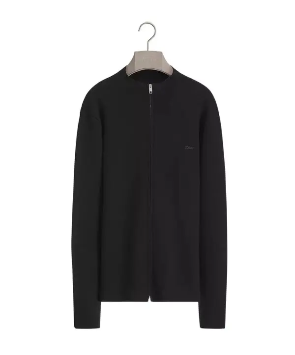Dior Zipped Jacket With Stand Collar