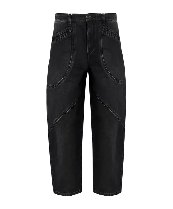 Isabel Marant Étoile Simple And Slim-fit Jeans - Black