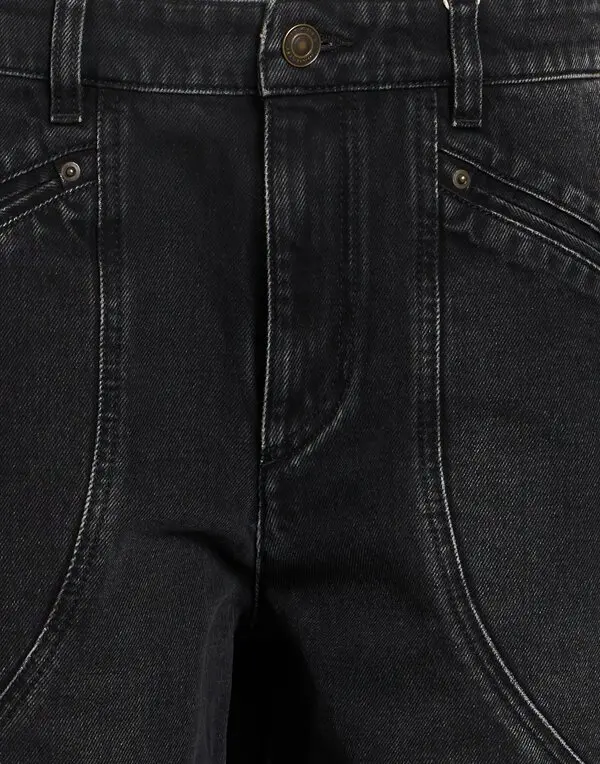 Isabel Marant Étoile Simple And Slim-fit Jeans - Black