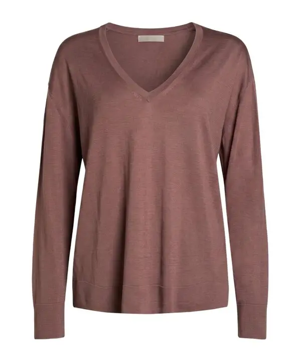 Max Mara Solid-colored Knit Top