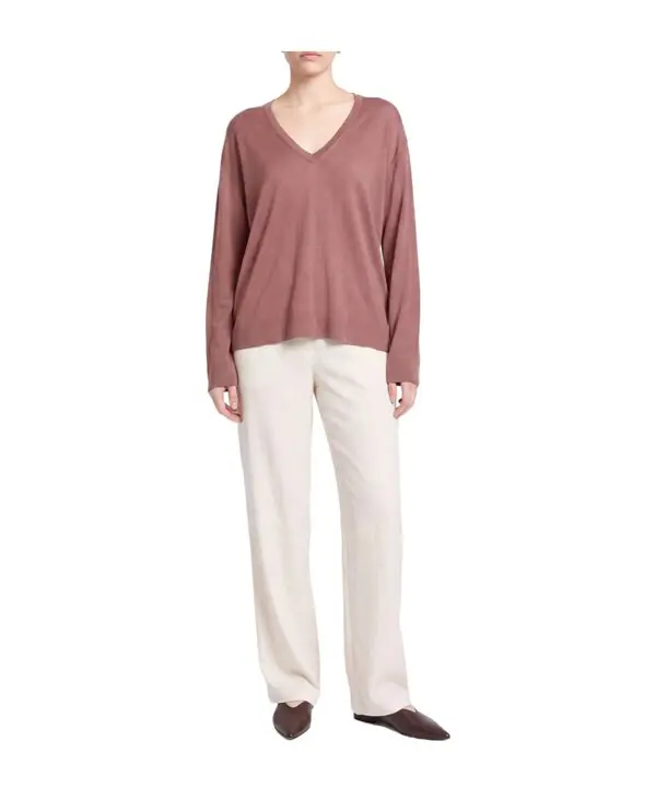 Max Mara Solid-colored Knit Top