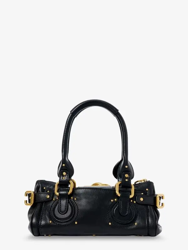 Chloé Paddington Small Leather Handbag - Black