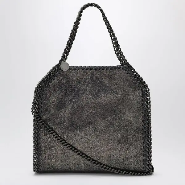 Stella McCartney Falabella Dark Navy Mini Tote Bag - Blue