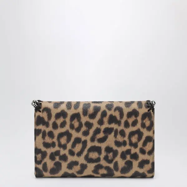 Stella McCartney Falabella Leopard-print Crossbody Wallet Bag