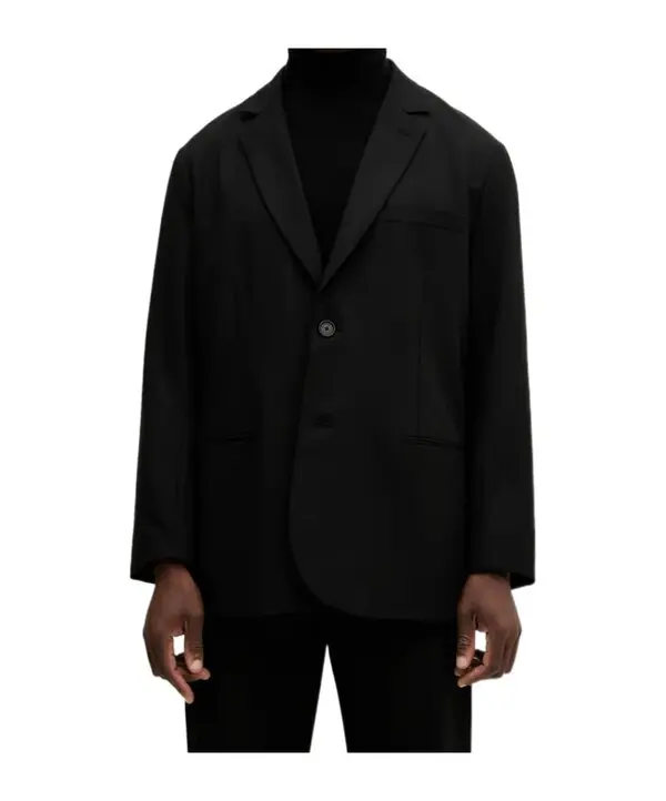 Armani Exchange Single-breasted Blazer - Black