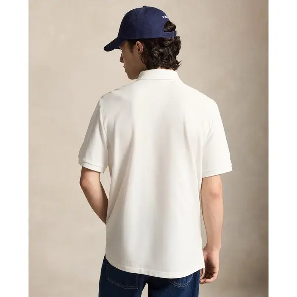 Ralph Lauren Us Open Mesh Polo Shirt - White