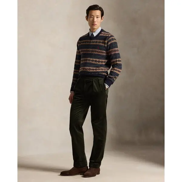 Ralph Lauren Fair Isle Wool Sweater