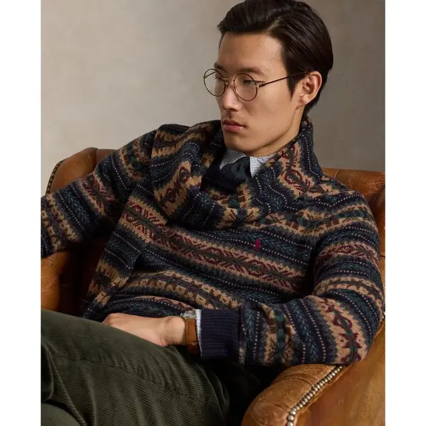 Ralph Lauren Fair Isle Wool Sweater