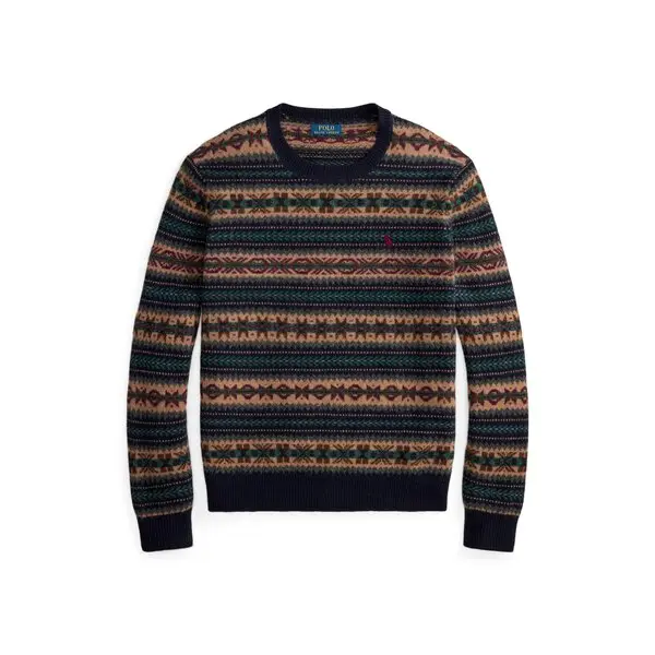 Ralph Lauren Fair Isle Wool Sweater