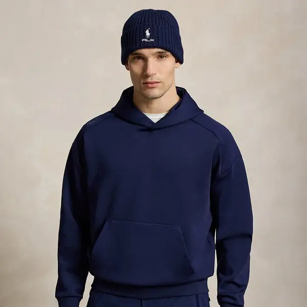 Ralph Lauren Big Fit Stretch Jersey Hoodie