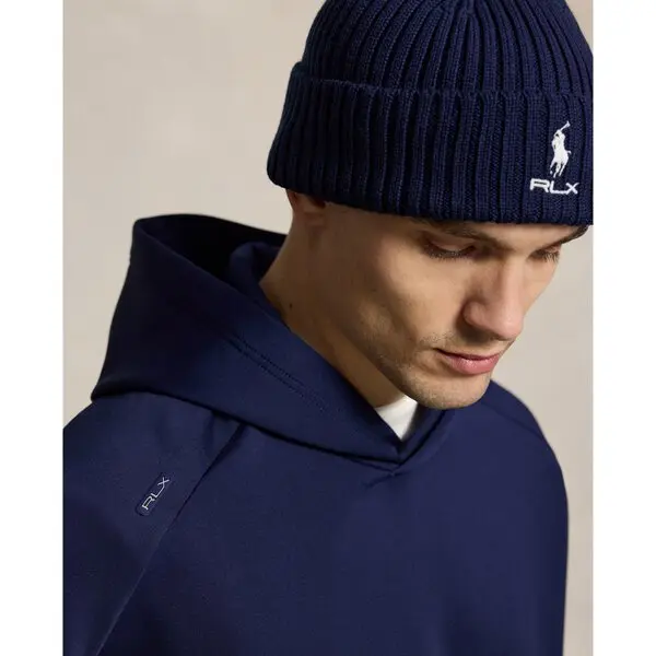 Ralph Lauren Big Fit Stretch Jersey Hoodie