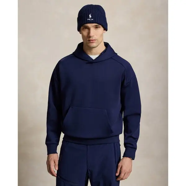 Ralph Lauren Big Fit Stretch Jersey Hoodie