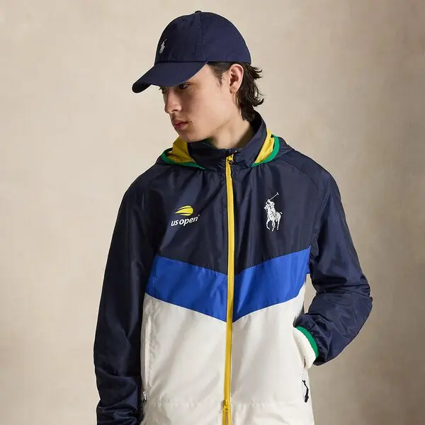 Ralph Lauren Us Open Umpire Jacket - Ceramic White Multi