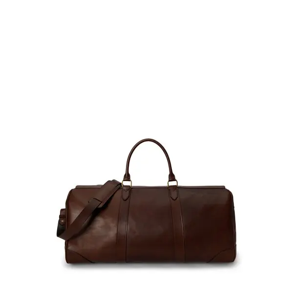 Ralph Lauren Heritage Lock Leather Large Duffel