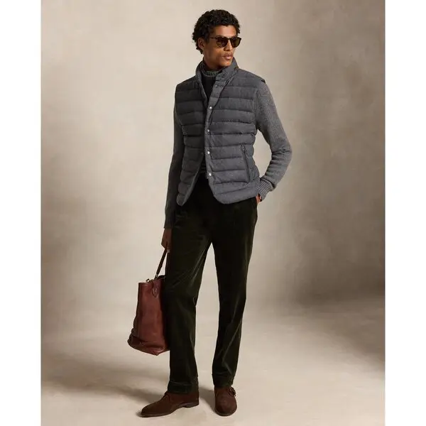 Ralph Lauren The Stanwood Wool-blend Down Vest
