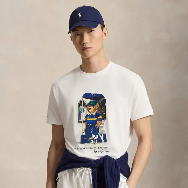 Ralph Lauren Us Open Classic Fit Polo Bear T-shirt
