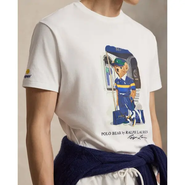 Ralph Lauren Us Open Classic Fit Polo Bear T-shirt