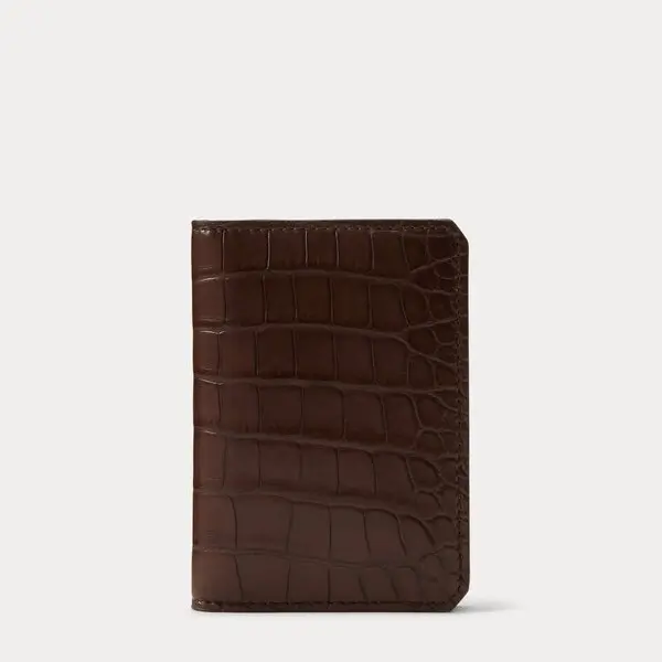 Ralph Lauren Alligator Folded Card Case