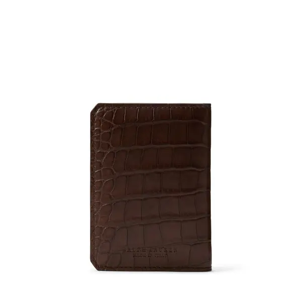 Ralph Lauren Alligator Folded Card Case