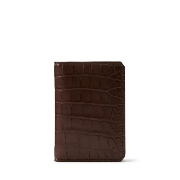 Ralph Lauren Alligator Folded Card Case