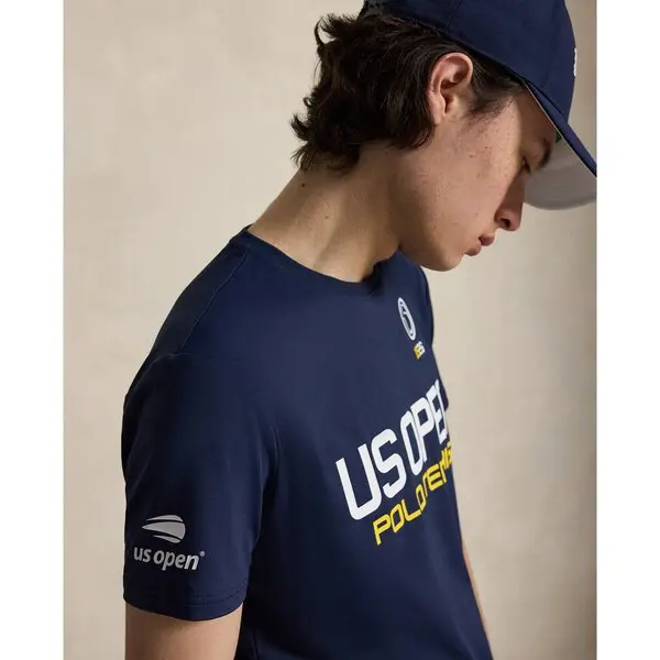 Ralph Lauren Us Open Custom Slim Fit Graphic T-shirt