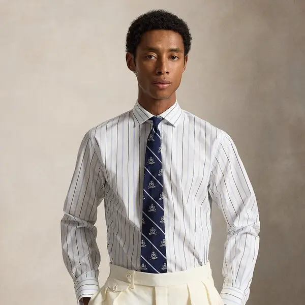 Ralph Lauren Custom Fit Striped Poplin Shirt