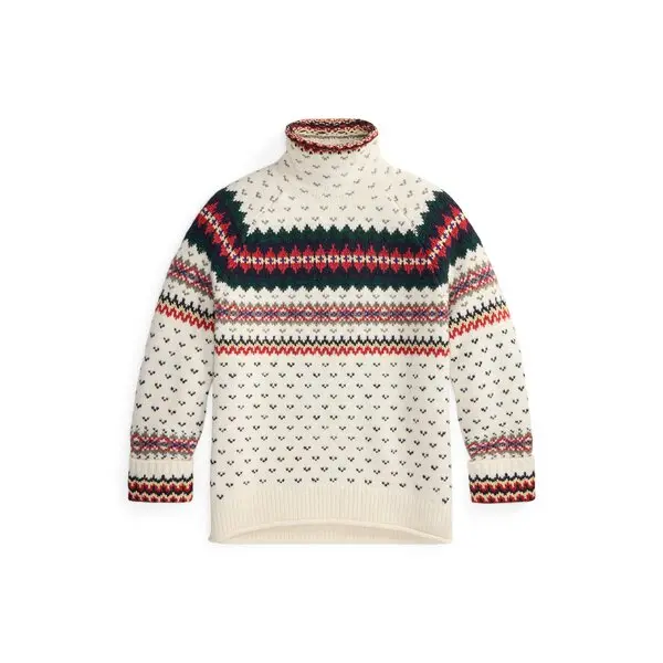 Ralph Lauren Fair Isle Wool-blend Turtleneck Sweater