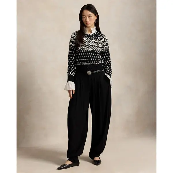 Ralph Lauren Fair Isle Wool-blend Cardigan