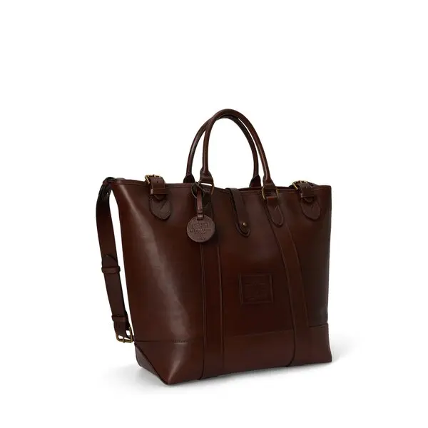 Ralph Lauren Heritage Leather Medium Tote