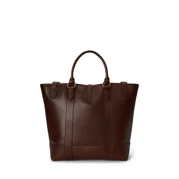 Ralph Lauren Heritage Leather Medium Tote