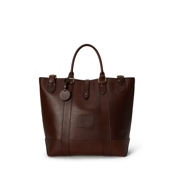 Ralph Lauren Heritage Leather Medium Tote