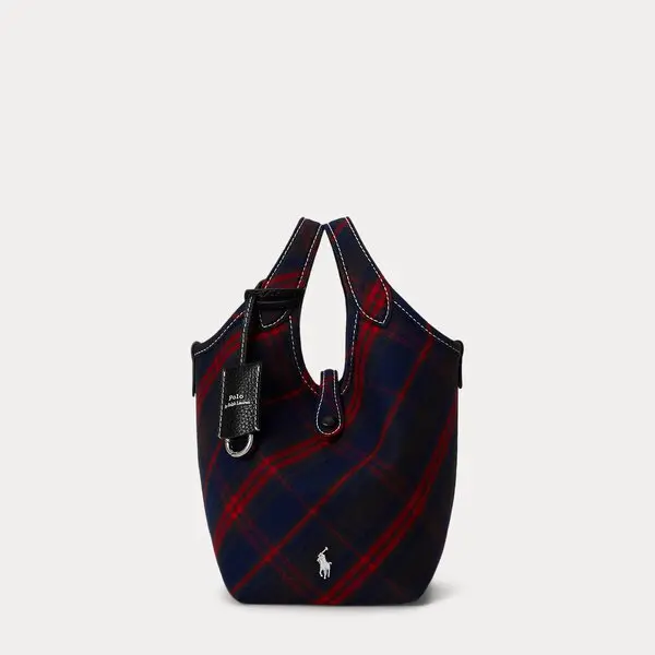 Ralph Lauren Polo Play Plaid Tote & Crossbody