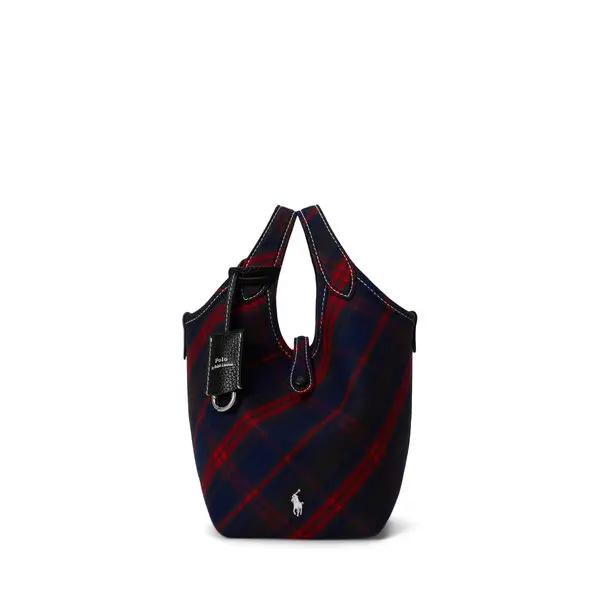 Ralph Lauren Polo Play Plaid Tote & Crossbody