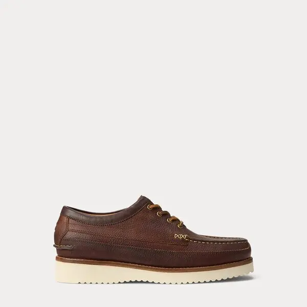 Ralph Lauren Ranger Low Leather Workboot - Tan/brown