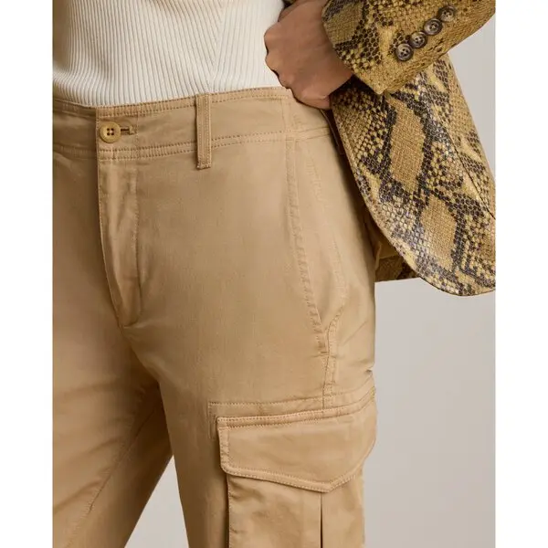 Ralph Lauren Chino Cropped Cargo Pant