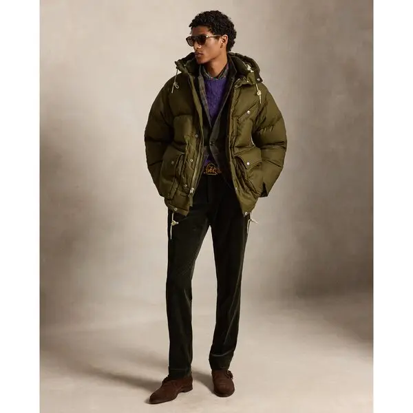 Ralph Lauren The Baden Oilcloth Down Jacket