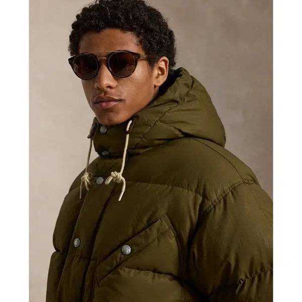Ralph Lauren The Baden Oilcloth Down Jacket