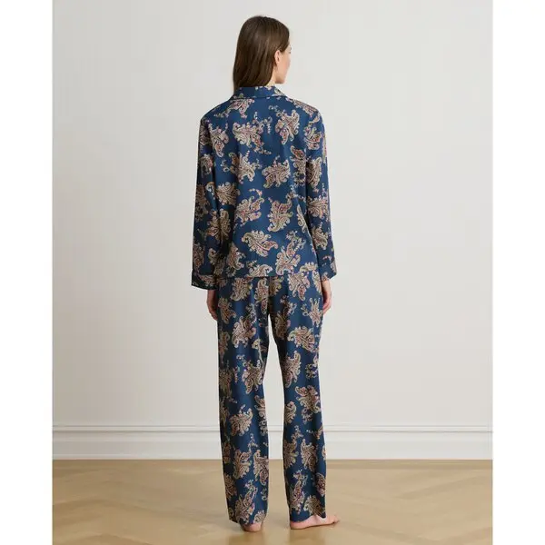 Ralph Lauren Floral & Paisley Sateen Sleep Set