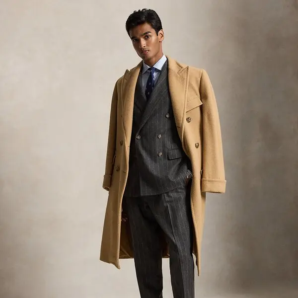 Ralph Lauren Polo Tailored Fit Chalk-stripe Wool Suit