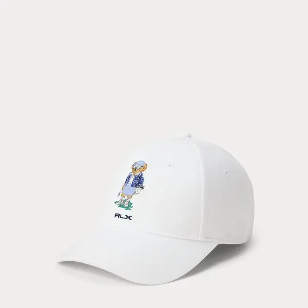 Ralph Lauren Golf Polo Bear Ball Cap - White