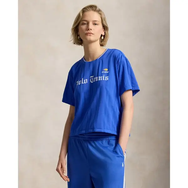 Ralph Lauren Us Open Logo Jacquard Tee
