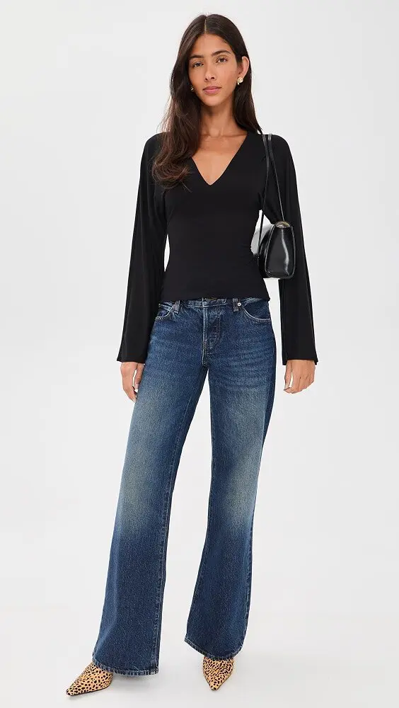 REFORMATION Hadley Knit Top