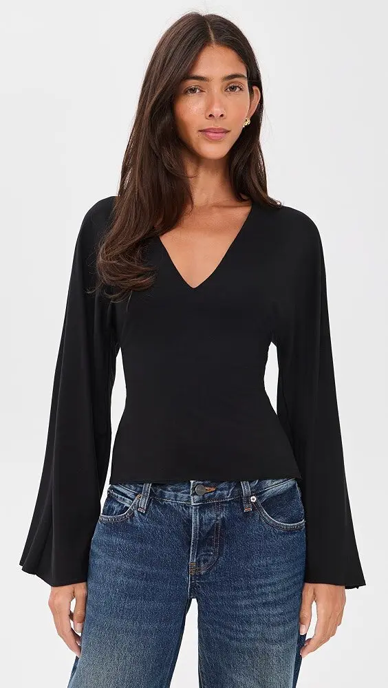 REFORMATION Hadley Knit Top
