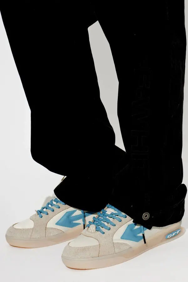 Off-White End Of Play" Sports Shoes - Beige